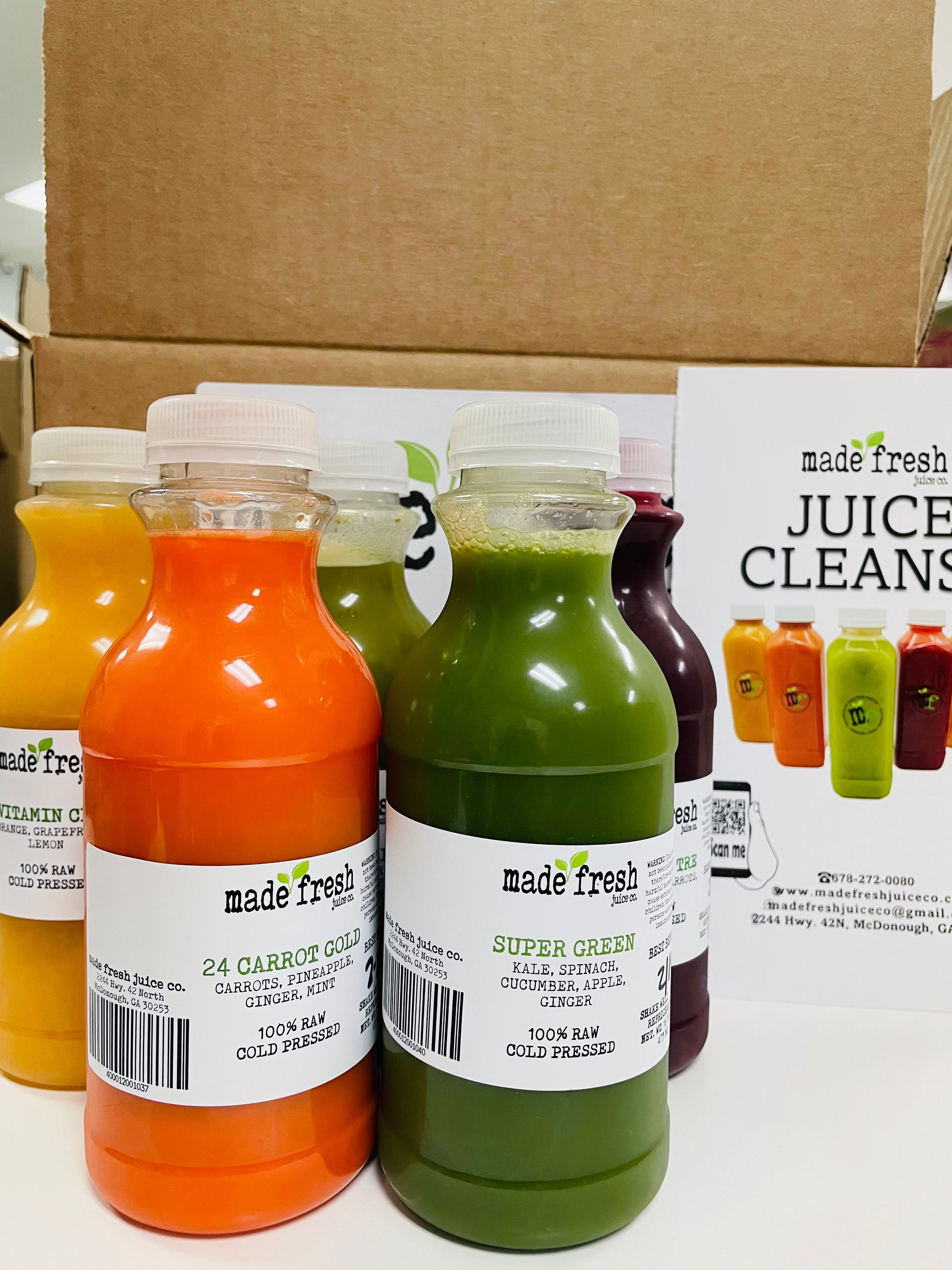 Cold Pressed Juices & Juice Cleanse | made fresh juice co.